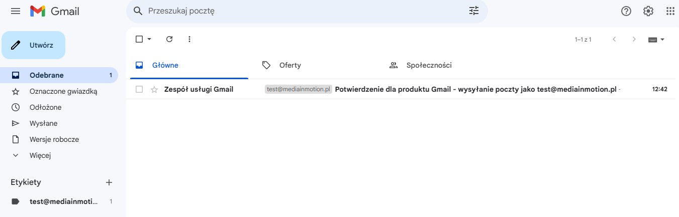 Jak dodać zewnętrzną skrzynkę e-mail do Gmaila - Media in Motion